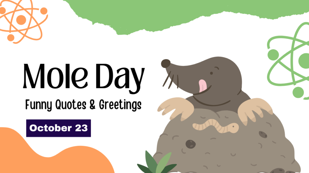 Happy Mole Day Jokes and Humour Messages October 23: Funny Quotes ...